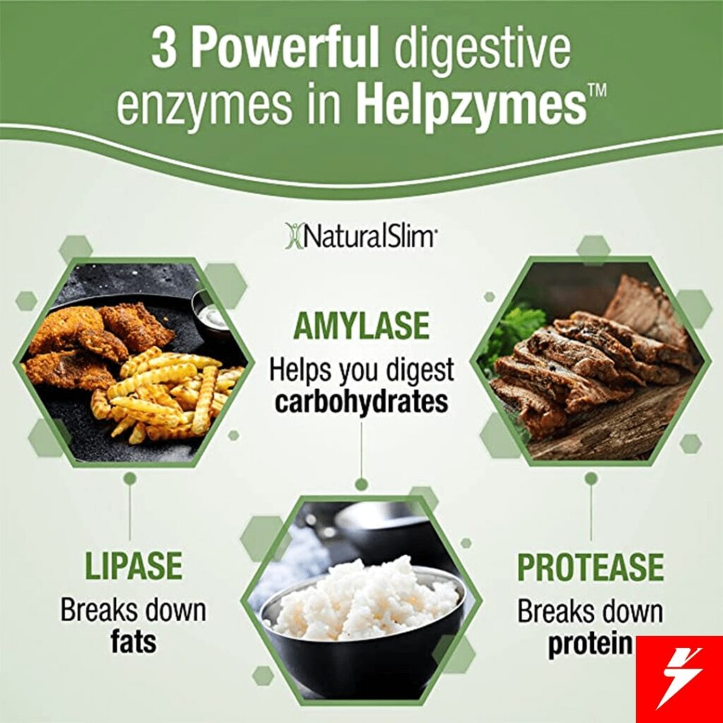 Helpzymes | Enzimas Digestivas con Pancreatina - Natural Slim